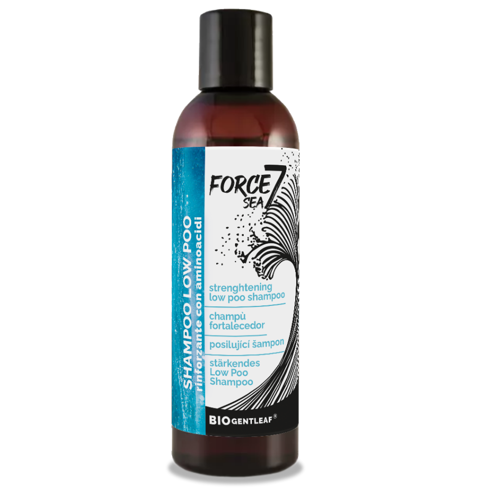 Bio Gentleaf Force 7 Sea Strengthening Low Poo Shampoo 200ml (Bottle ...